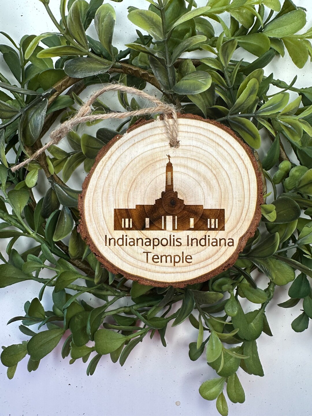 Indianapolis Indiana Temple - LDS Temple Ornament - Personalize - Etsy
