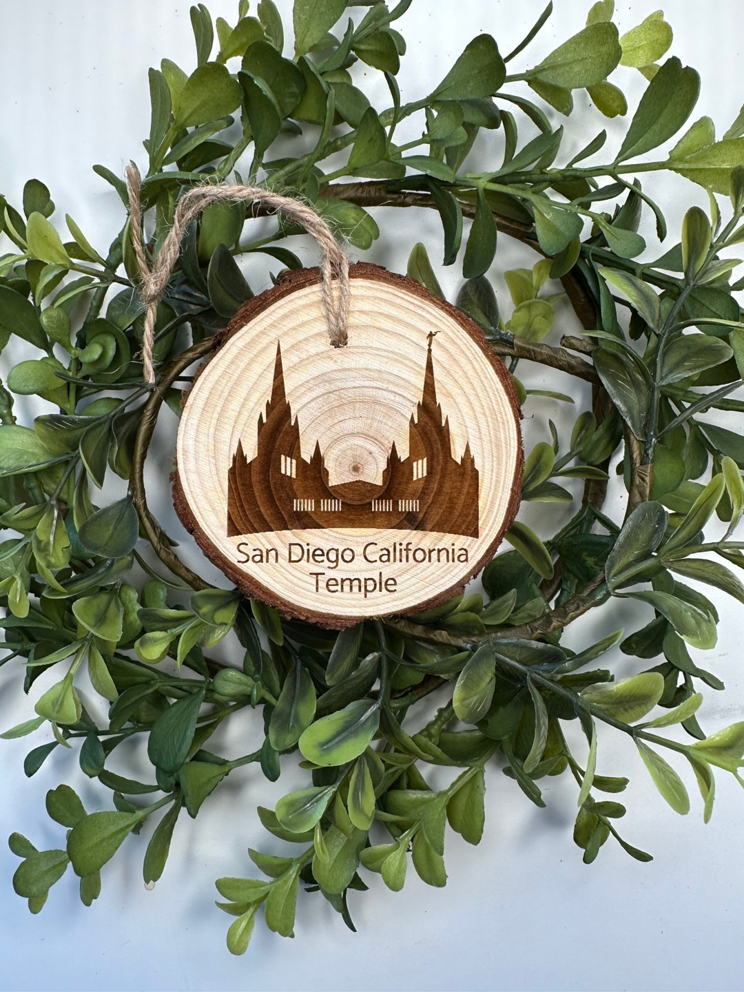 San Diego California Temple - LDS Temple Ornament - Personalize - Etsy
