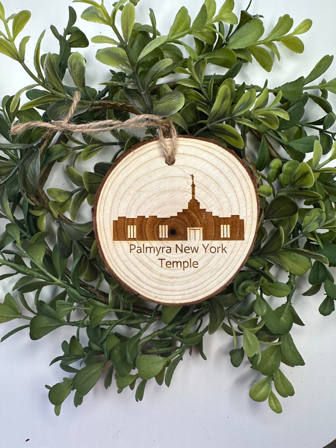 Palmyra New York Temple - LDS Temple Ornament - Personalize - Etsy