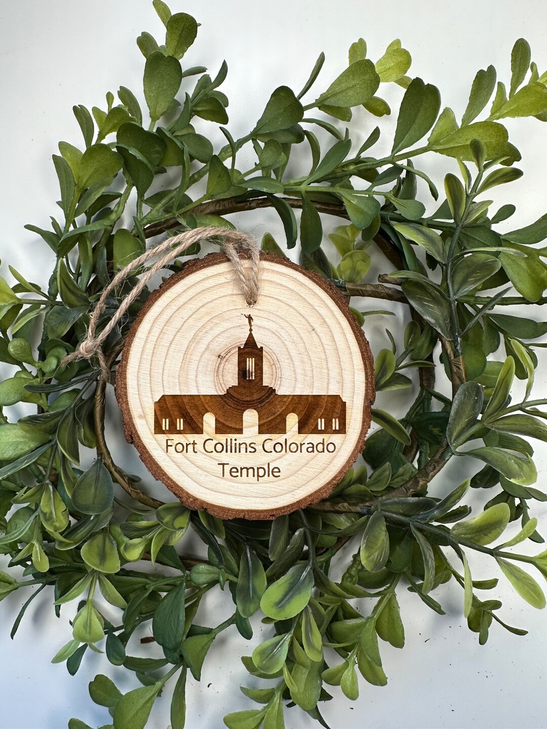 Fort Collins Colorado Temple - LDS Temple Ornament - Personalize - Etsy