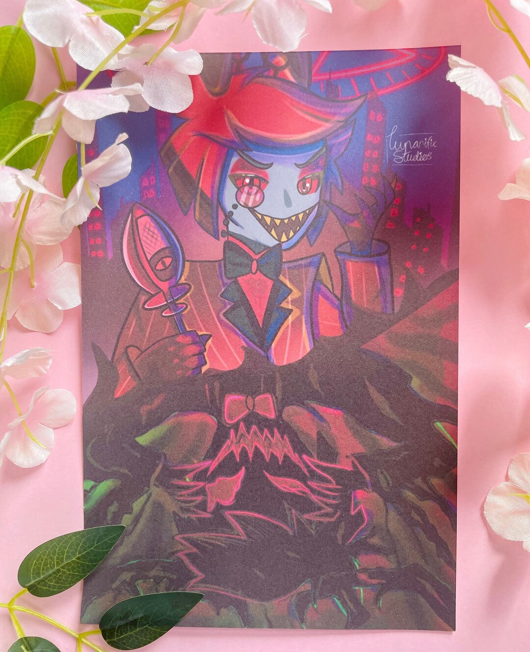 Alastor Radio Demon A5 Art Print - Etsy