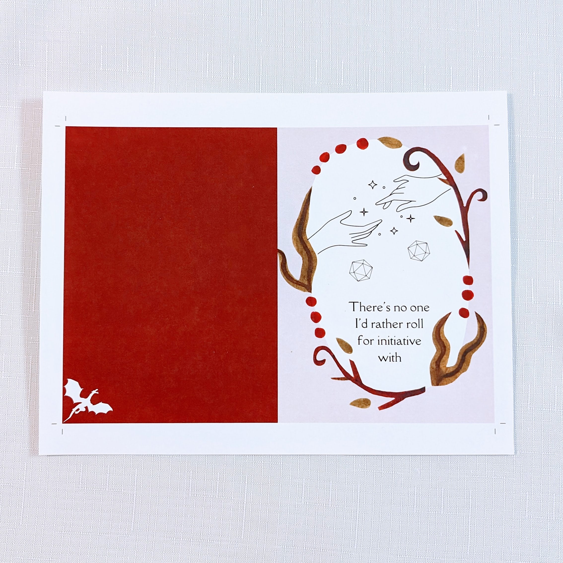 DIGITAL DOWNLOAD No One I'd Rather Roll Initiative With Card Dungeons ...