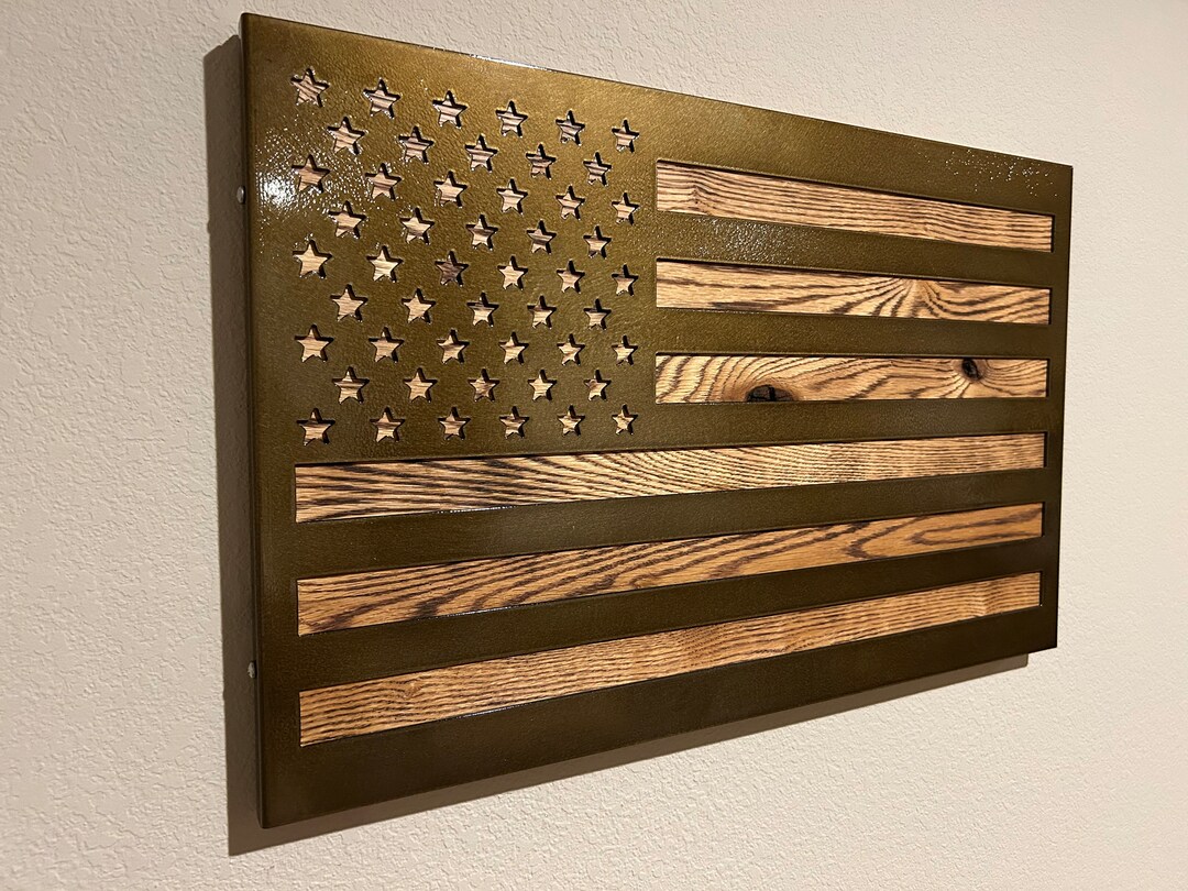 American Flag Wall Art - Etsy