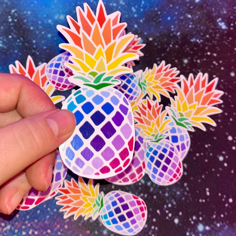 Pineapple Sticker - Etsy