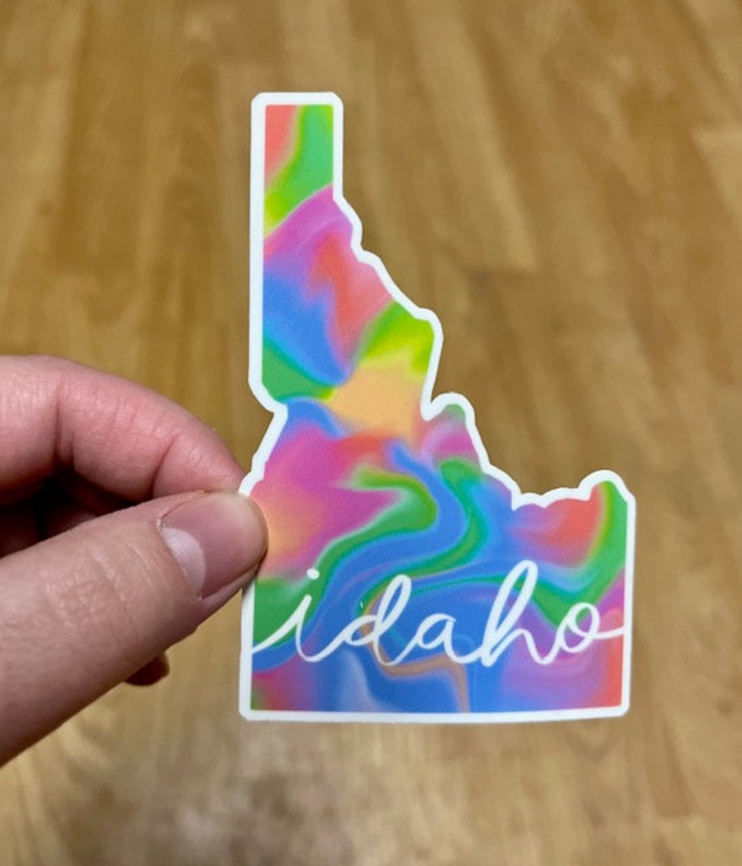 Colorful Idaho Sticker - Etsy