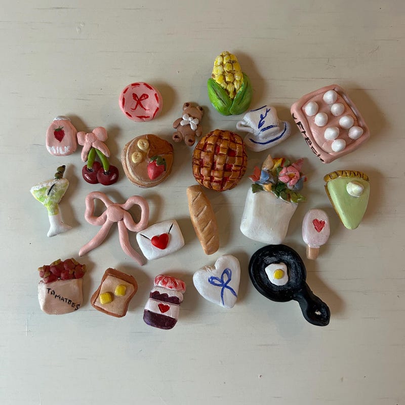 Clay Magnets - Etsy
