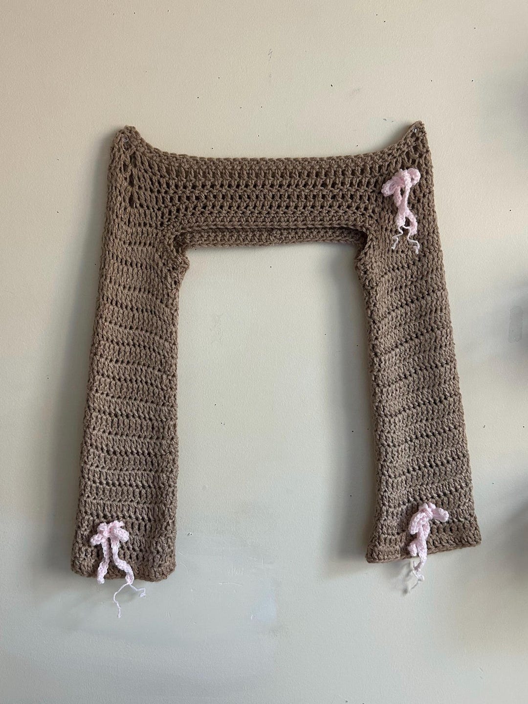 Teddy Bear Themed Crochet Shrug - Handmade - Etsy