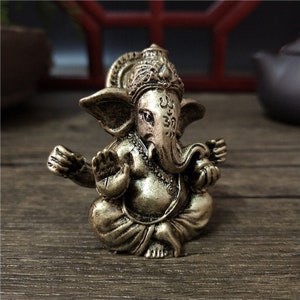 Mini Lord Ganesha Statue - Etsy