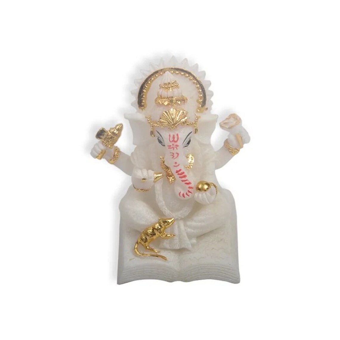 Hand-painted Lord Ganesha Statue - Etsy