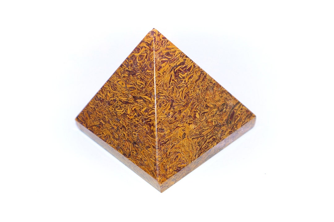 Natural Calligraphy Pyramid Stone Mariam Jasper Arabic Stone - Etsy