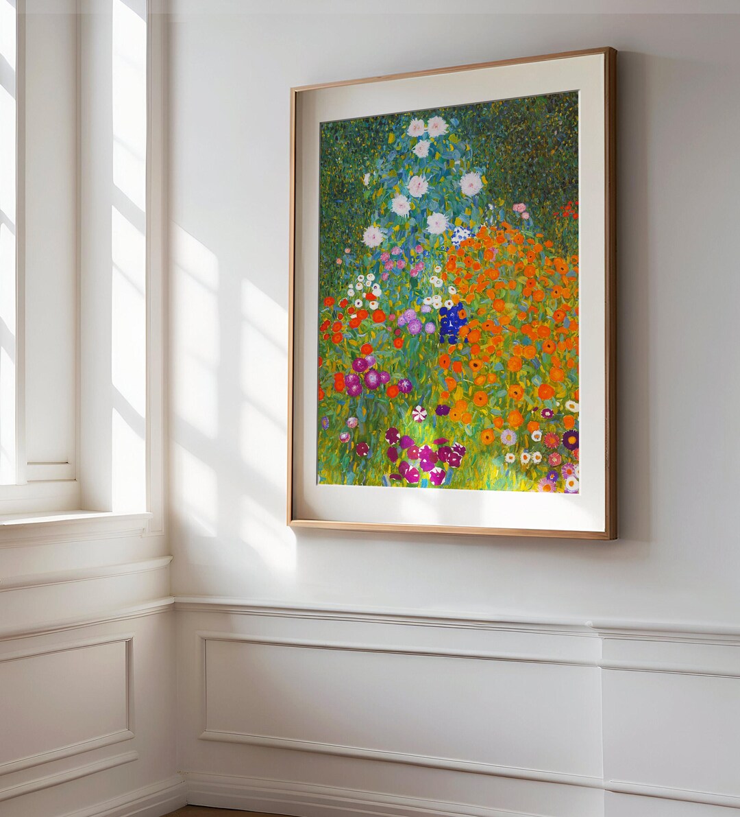 Gustav Klimt Poster, Bauerngarten, Klimt Cottage Garden, Classical ...