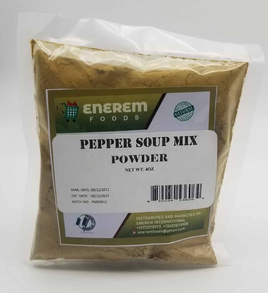 Enerem Pepper Soup Spice / Spicy Nigerian Pepper Soup Seasoning - Etsy