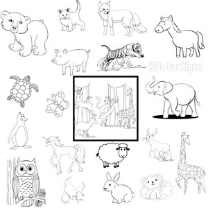 Toddler Coloring Pages: Cute Animal Coloring Pages for Kids | Kids ...