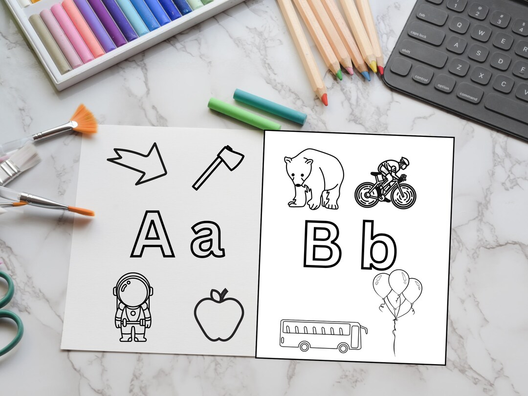 26 Printable Alphabet Coloring Pages Worksheets for Kids| Preschool ...