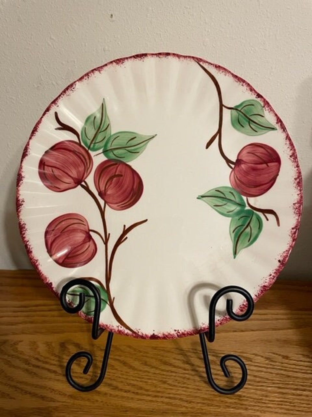 Used Vintage Blue Ridge Southern Pottery Crab Apple - Etsy