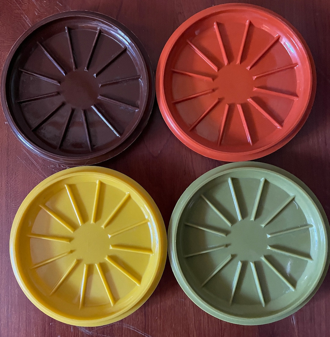 Vintage Tupperware 1313 Set of 4 REPLACEMENT Coasters - Etsy