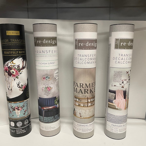 Redesign With Prima Transfer - Etsy