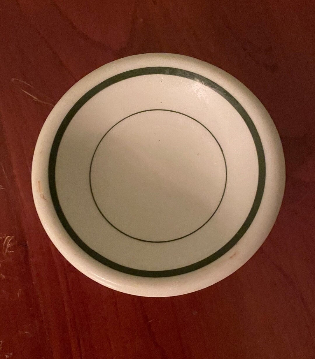 Vintage Mayer China Restaurant Ware Green Stripe Rim 3” Butterpat - Etsy