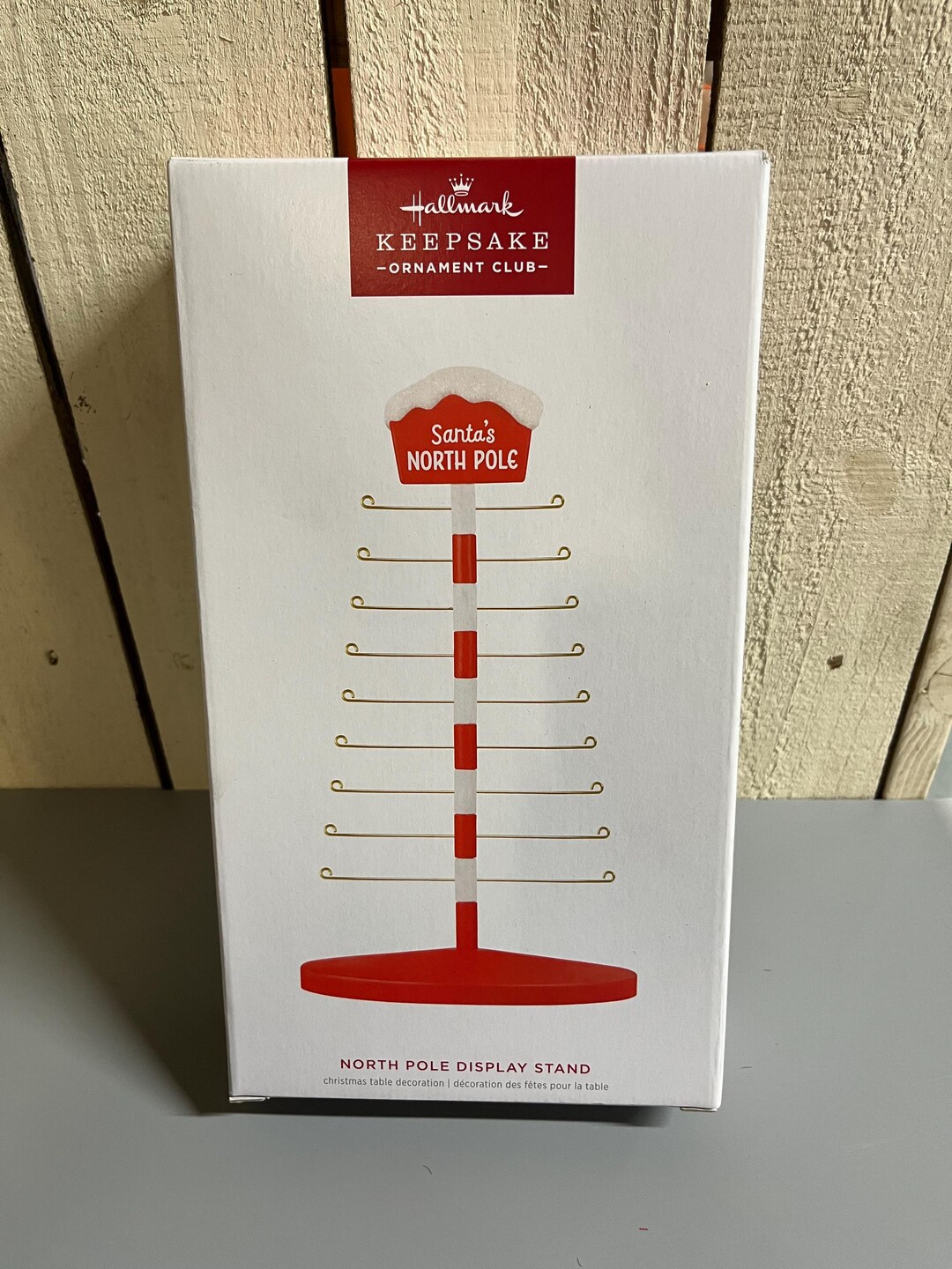 Hallmark Ornament North Pole Display Stand - Etsy