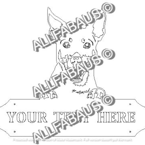 Kelpie Dxf - Etsy Australia