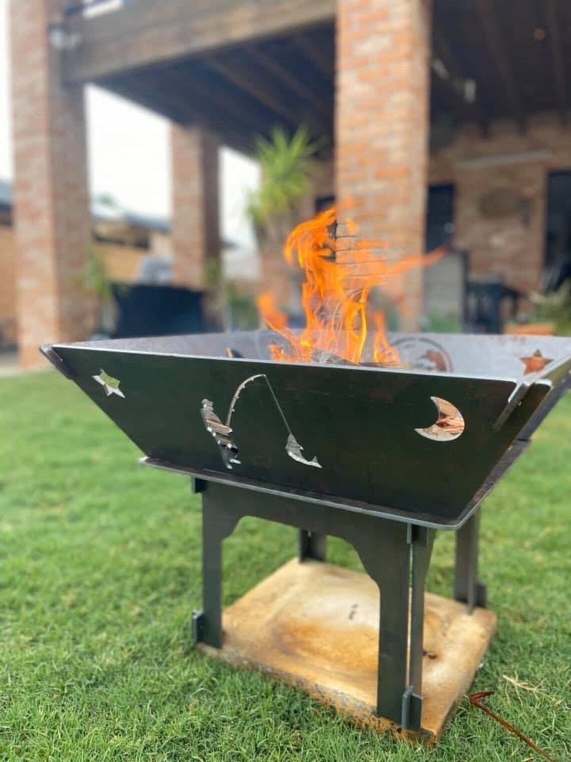 DXF File Flat Pack Fire Pit Digital File Only - Etsy