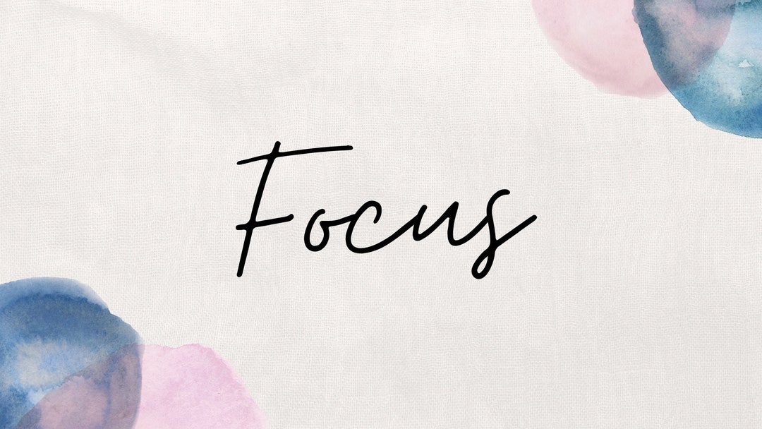 Focus Desktop Background PNG - Etsy