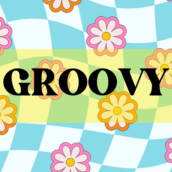 Groovy Desktop Background - Etsy