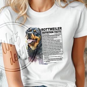 Rottweiler Ingredients Png, Rottie Facts Png, Rott Dog Traits, Dog ...