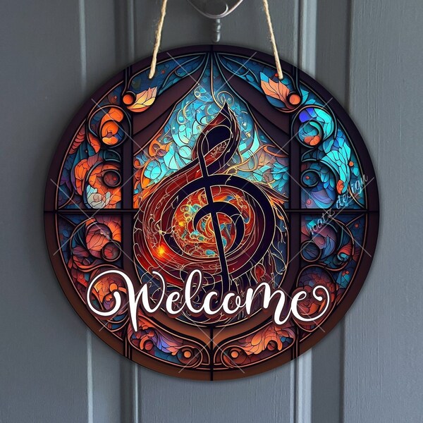 Music Note Door - Etsy