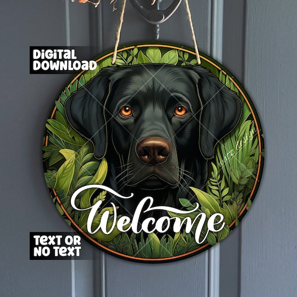 Black Lab Stained Glass - Etsy