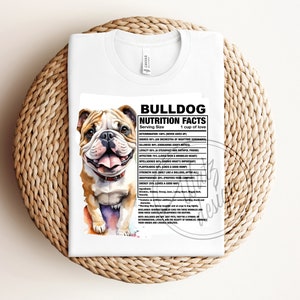 English Bulldog Ingredients Png, Bulldog Facts and Traits, Dog Lover ...