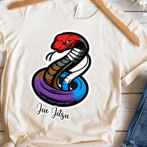 Jiu Jitsu Snake Belt Colors Sublimation Design, Viper Belt Jiu Jitsu ...