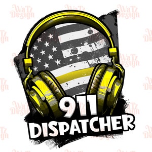 911 Dispatcher Headphones PNG | Patriotic 911 Emblem Png | First ...