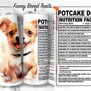 Potcake Dog 20oz Skinny Tumbler Design, Bahamian Potcake Facts, Island ...