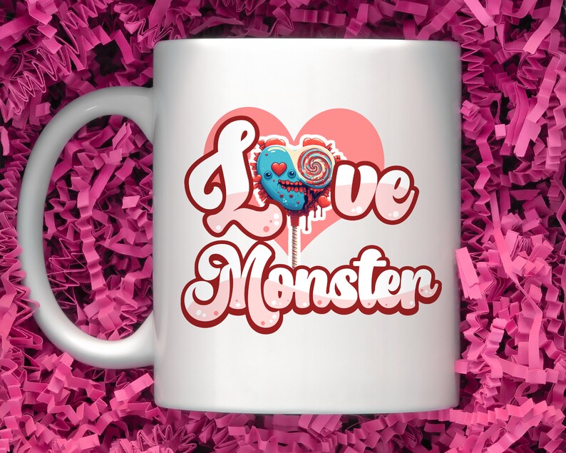 Love Monster Png Monster Valentine Sublimation Design Love - Etsy