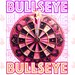 Cible de fléchettes rose bullseye png, fléchettes rose flamboyant Png ...