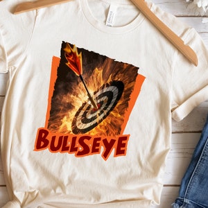 Bullseye Png, Flaming Dart Board Png, Fiery Dartboard Sublimation ...