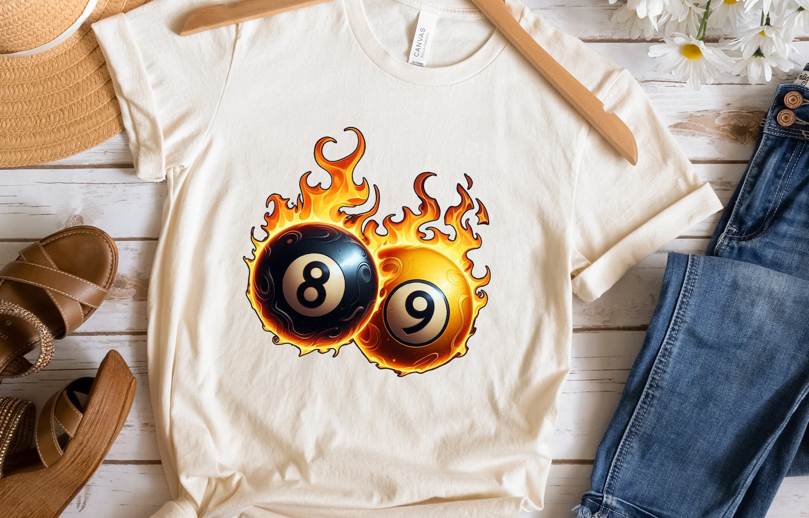 Flaming 8 Balls Png, Flaming Billiards Balls Sublimation Design, Eight ...
