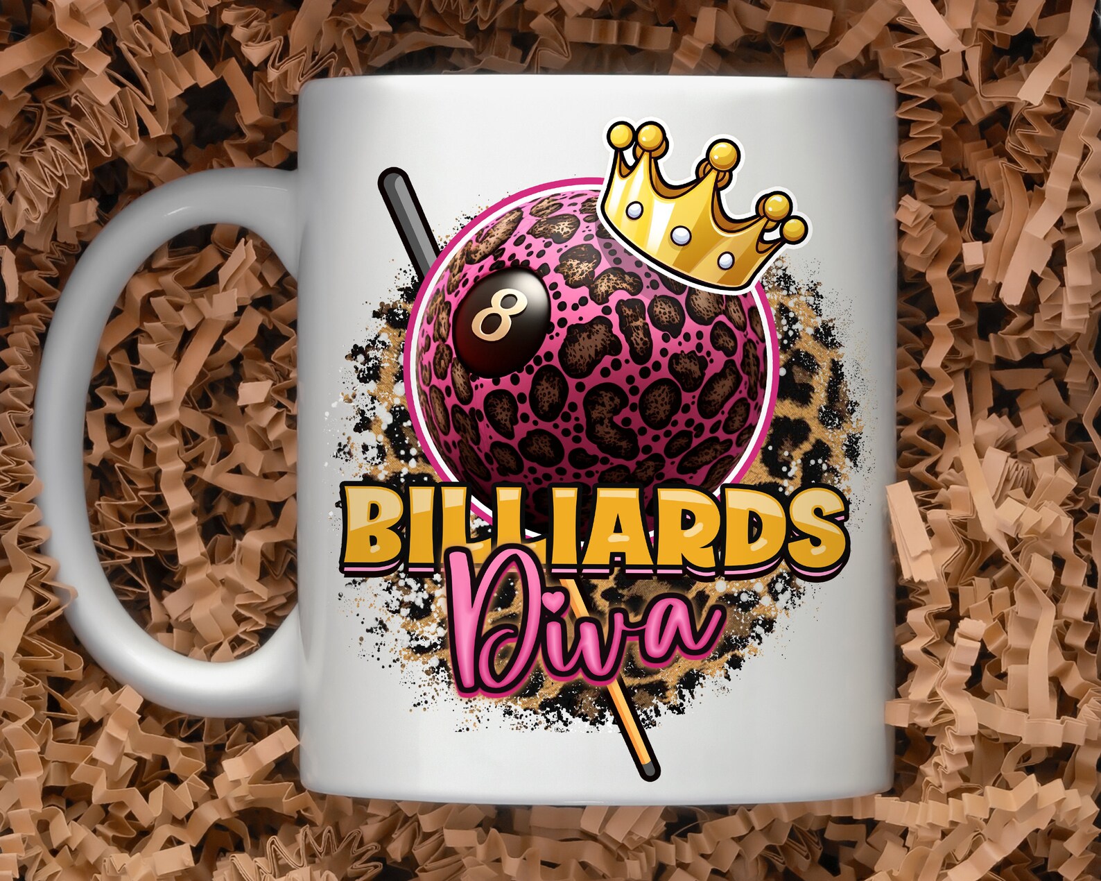 Billiards Diva Png, Girl Pink Eight Ball Sublimation Design, Pink ...