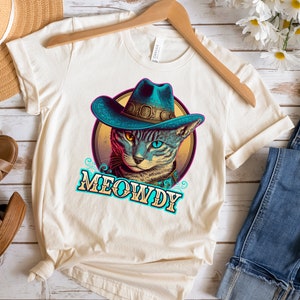 Meowdy Meme Png, Meowdy Cat Cowboy Hat Sublimation Design, Gift for Cat ...