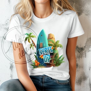 Surf's up Png, Beach Life Design, Surf Board Png, Tropical Life PNG ...