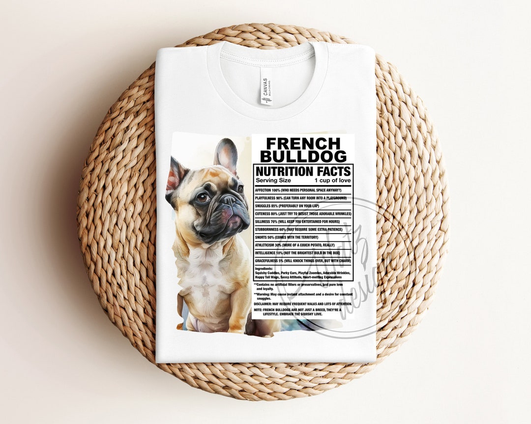 French Bulldog Ingredients Png, Frenchie Dog Facts and Traits, Dog ...