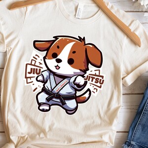 Jiu Jitsu Dog PNG - Puppy Brazilian Jiu Jitsu BJJ Design - Jitz Action ...