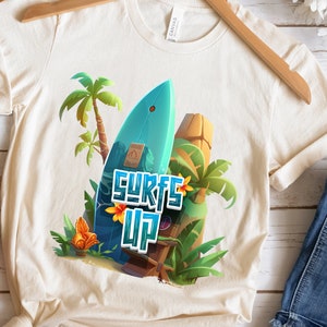 Surf's up Png, Beach Life Design, Surf Board Png, Tropical Life PNG ...