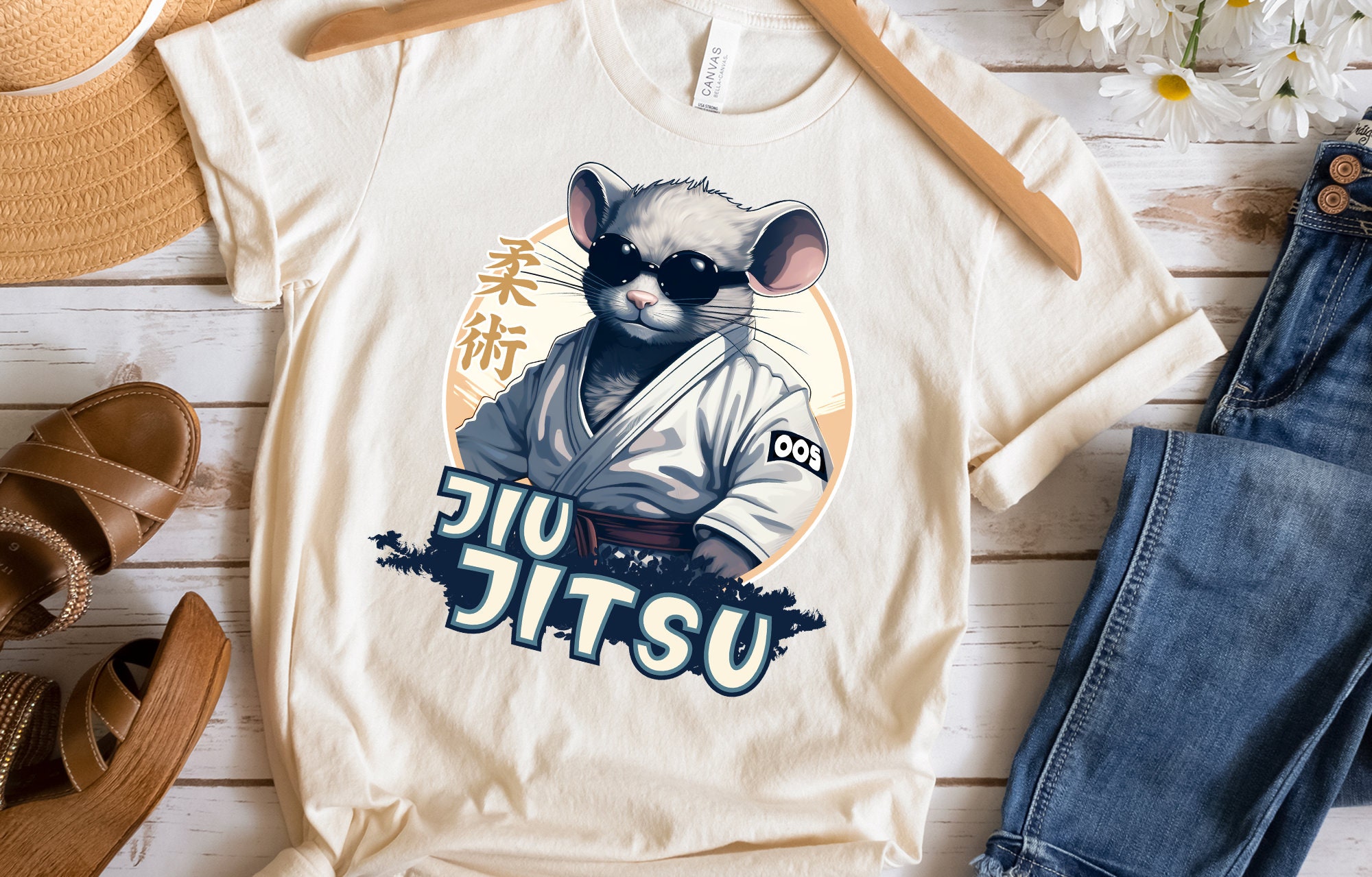 Jiu Jitsu Mouse Png, Bjj Rodent Sublimation Design, Train Brazilian Jiu ...