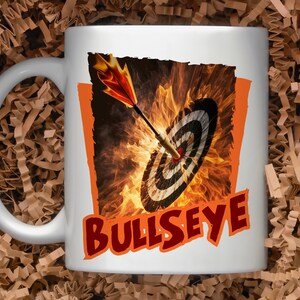Bullseye Png, Flaming Dart Board Png, Fiery Dartboard Sublimation ...