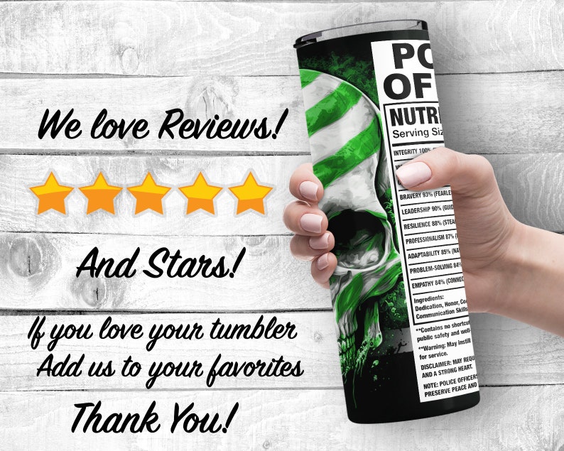 Sheriff Skull 20oz Skinny Tumbler Design, Police Officer Facts, Cop ...