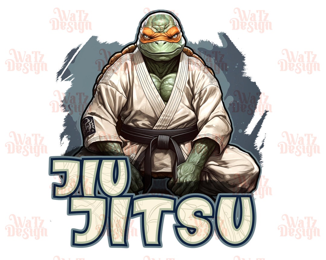 Jiu Jitsu Turtle Png, Bjj Turtle Sublimation Design, Brazilian Jiu ...