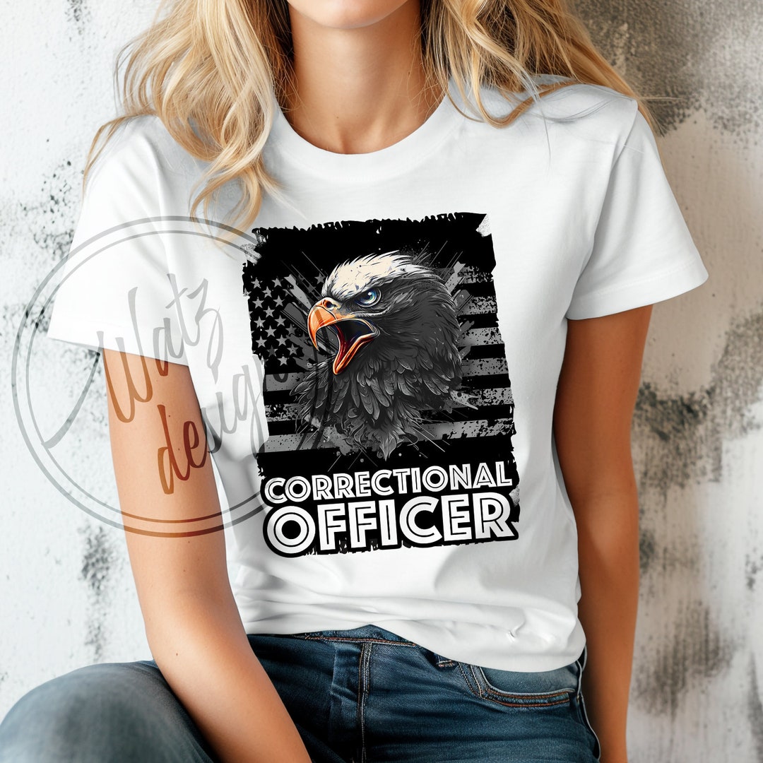 Correctional Officer Eagle Patriotic PNG, Prison Guard Eagle Png ...