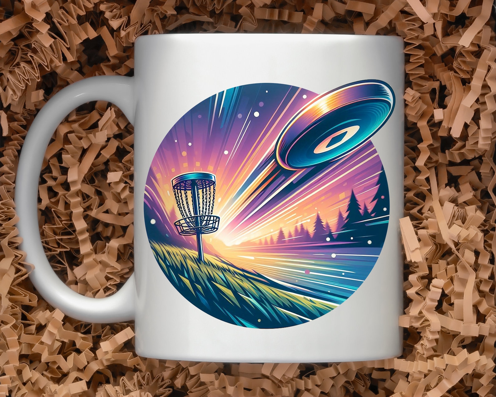 Flying Disc Golf Disc Png, Flying Frisbee Golf Sublimation Design ...